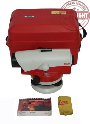 LEICA NA730 AUTOMATIC LEVEL, SURVEYING, SOKKIA,TOPCON,TRIMBLE,TRANSIT ...