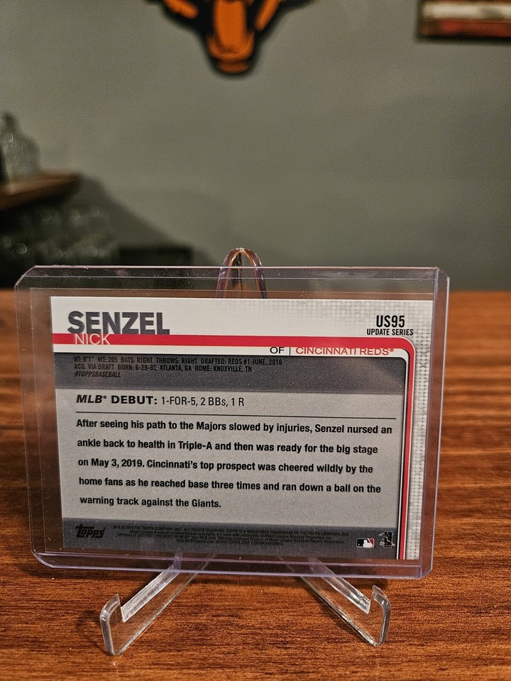 2019 Topps Update Nick Senzel RC Rookie Debut #US95 Reds | eBay