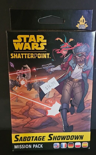 Sabotage Showdown Mission Pack Star Wars Shatterpoint AMG - Brand New ...