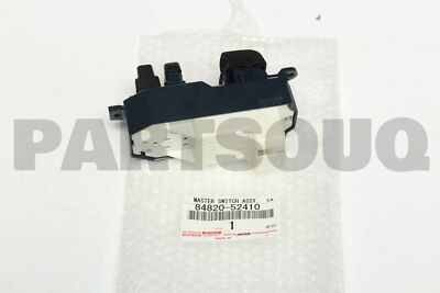 8482052410 Genuine Toyota MASTER SWITCH ASSY, POWER WINDOW REGULATOR ...