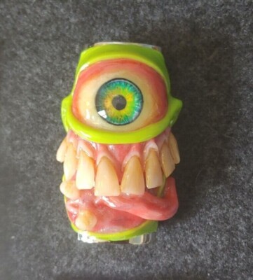 BLACK HOUSE KREATIONS - CREEPY MONSTER LIGHTER HOLDER - SCULPTURE | eBay