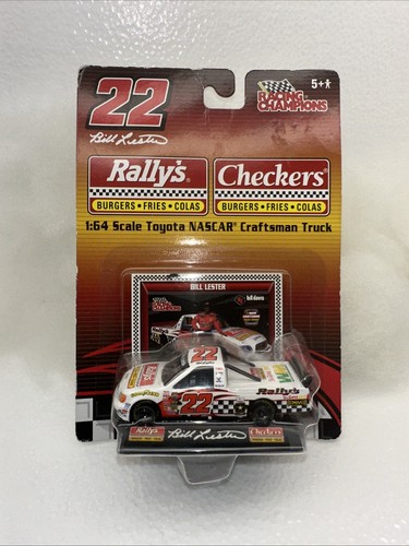Racing Champions #22 Bill Lester Craftsman Truck 1/64 Rally’s /Checkers ...