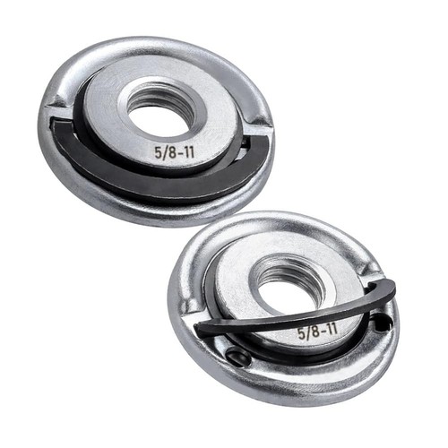2Pcs Angle Grinder Flange Nuts with 5/8-11 Inch Thread, Quick Change ...
