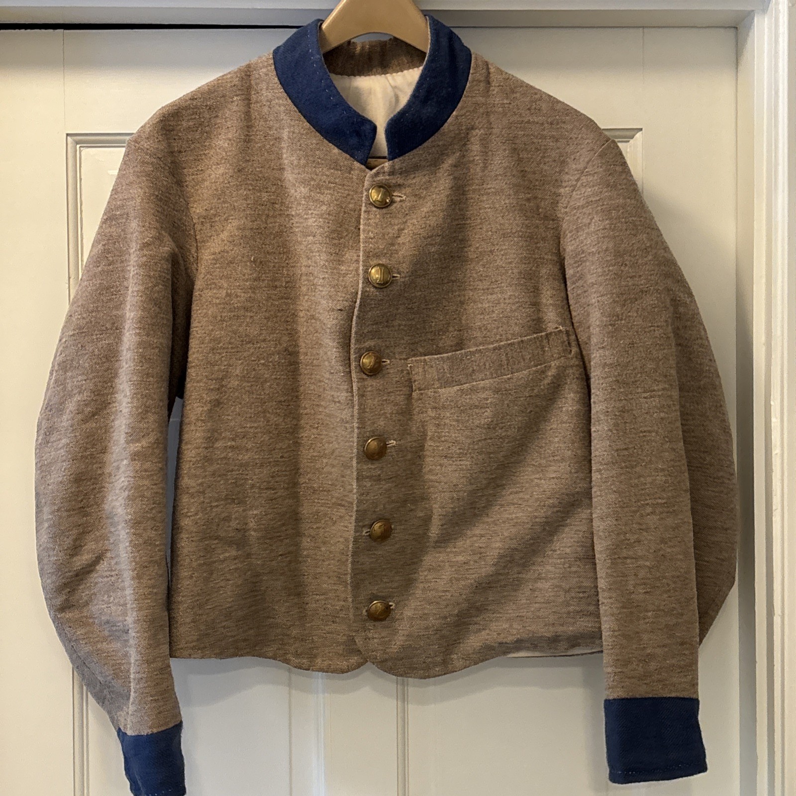 Reproduction Civil War Confederate Ben Tart Columbus Depot Type Jacket ...