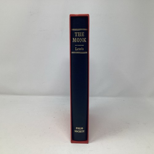 GOTHIC NOVEL: THE MONK BY MATTHEW LEWIS (1984) FOLIO SOCIETY Third ...