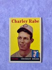 1958 Topps Baseball #376, Charley Rabe, RC, Ex/Mt-Nr/Mt? See Desription ...