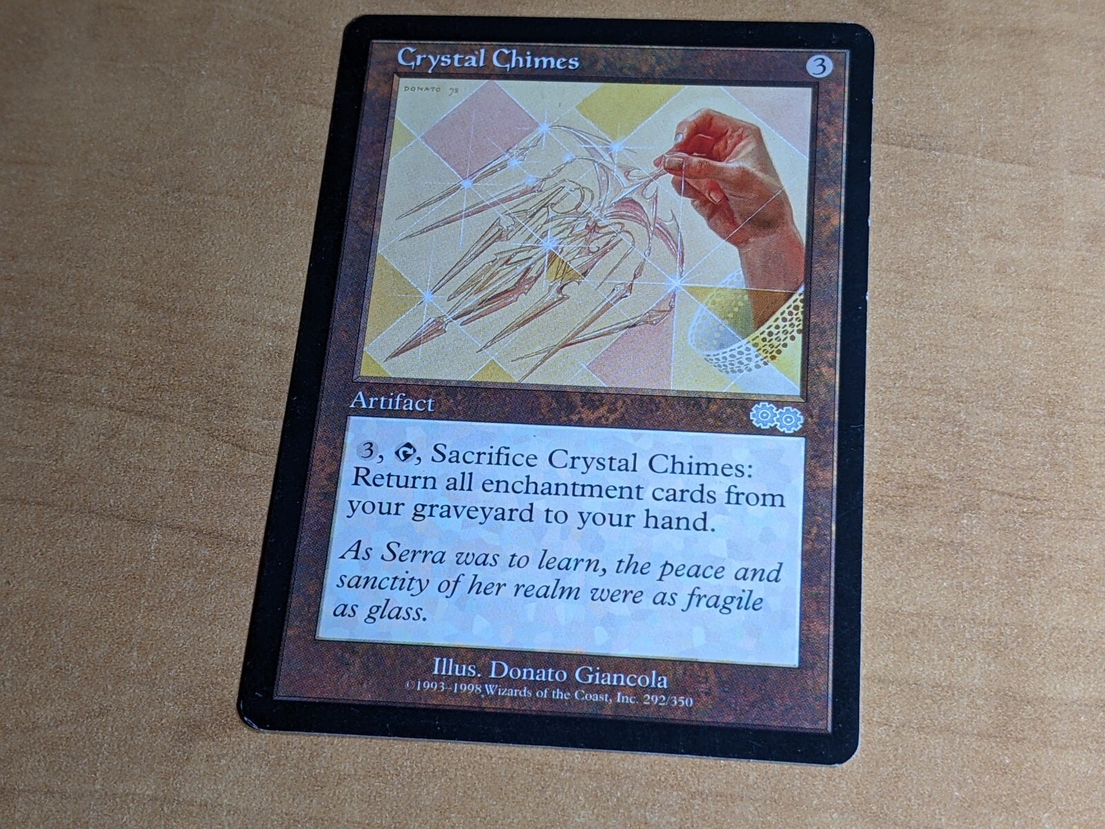 MTG Crystal Chimes Urza's Saga | eBay