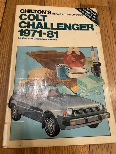1971-81 COLT CHALLENGER ALL MODELS REPAIR TUNE UP GUIDE MANUAL BOOK ...