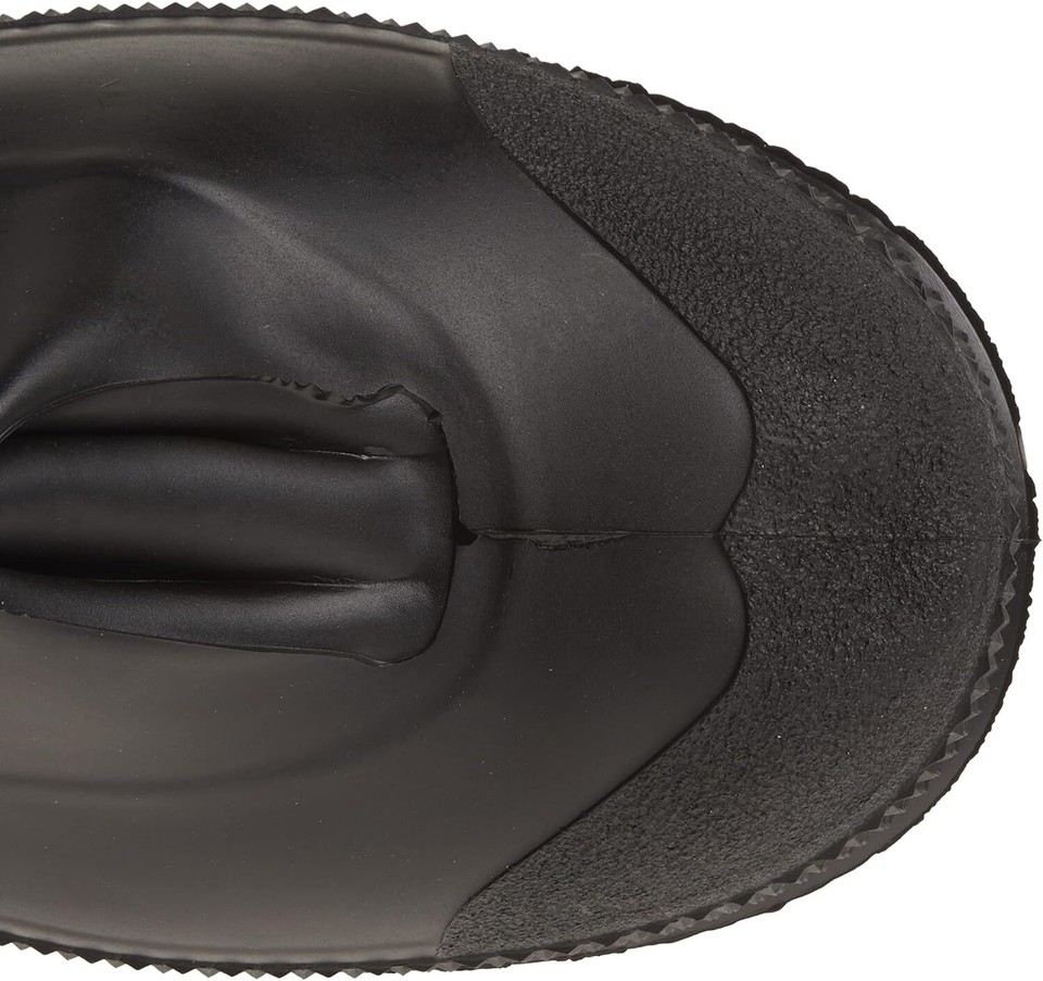 11001 Black PVC Rubber Waterproof Over Work Boots Shoes Rain Snow ...