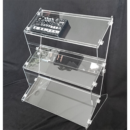 Acrylic Stand Type10 3Tier for Cre8audio Nifty/4ms Pod/Other Eurorack ...