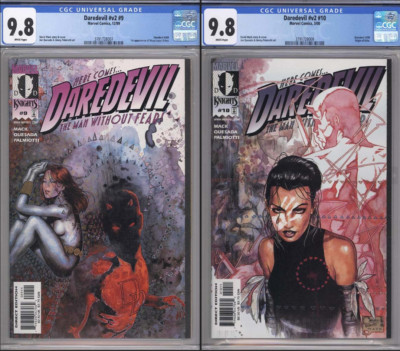 DAREDEVIL #9 CGC 9.8 & DAREDEVIL #10 CGC 9.8 (2000) FIRST APPEARANCE OF ECHO | eBay