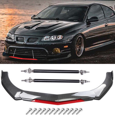 For Pontiac GTO 04-06 Car Front Bumper Chin Lip Spoiler Splitters ...