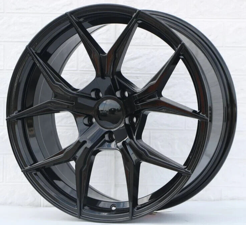 19" Wheels 19x8.5 / 19x9.5 +35 5x120 For BMW 325 328 335 Z4 F10 Black ...