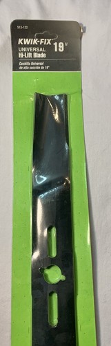 NEW Kwik-Fix Universal Lawn Mower Blade 19" (48.3cm) High Lift 513-122 ...