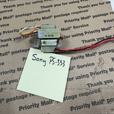 Sony Turntable PS-333 Full Part Out - Power Transformer | eBay