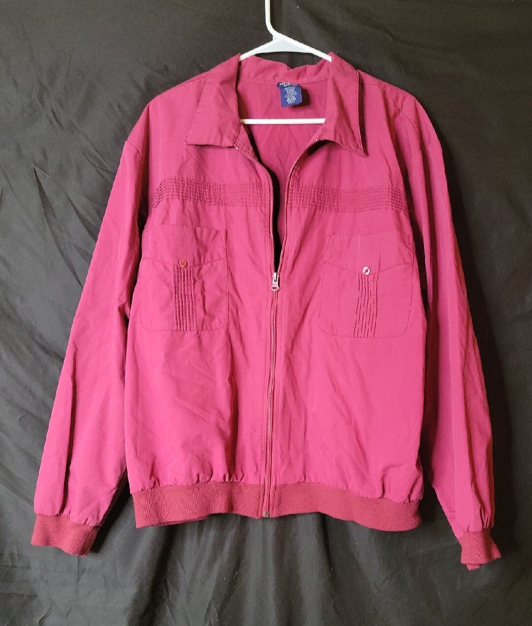 Vintage Retro John Blair Rockabilly 80's Full Zip Bu… - Gem