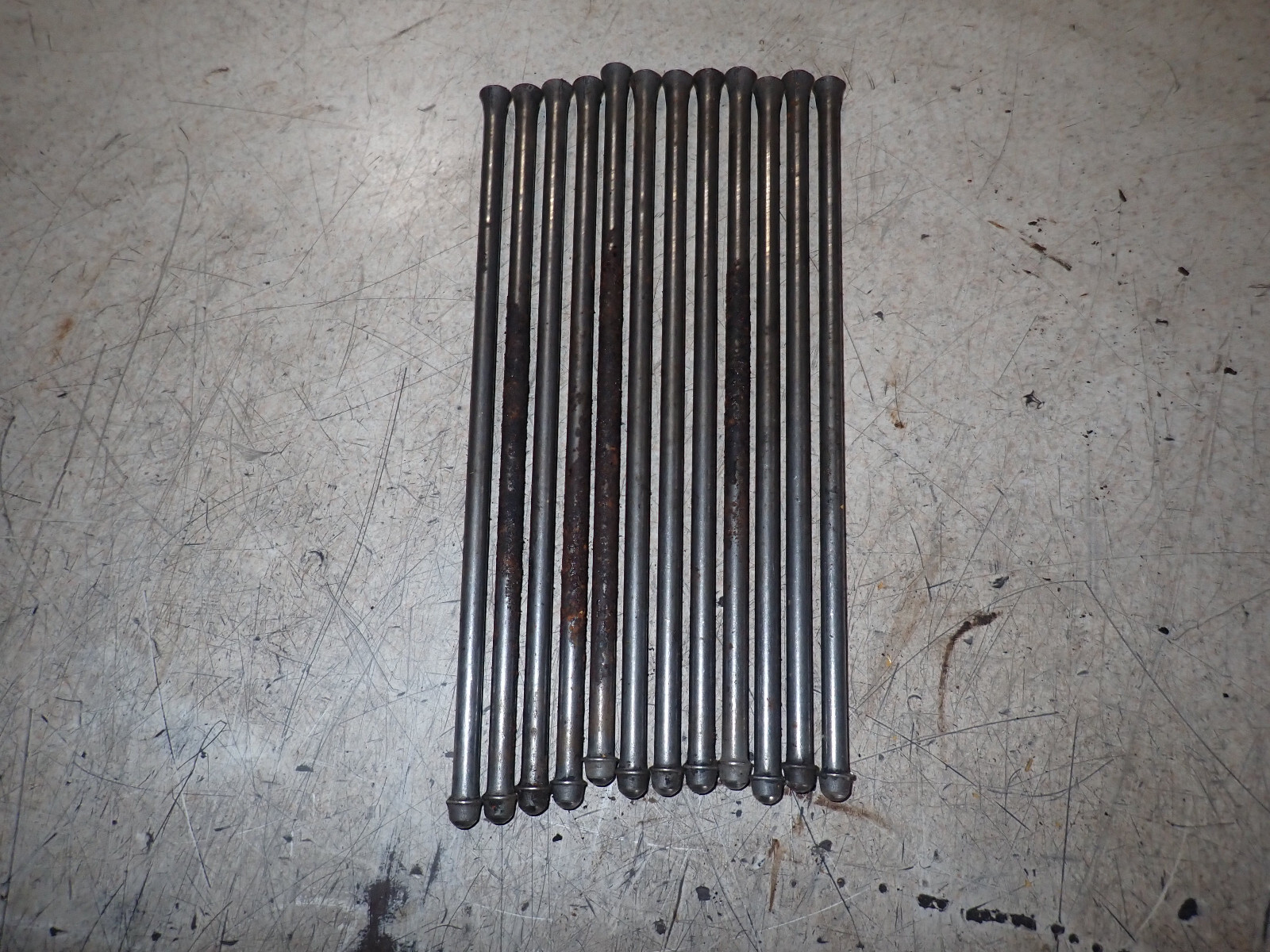 Caterpillar CAT 3056E Diesel Engine Push Rods Set of 12 067-6095 L-1B ...