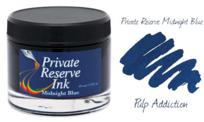 Private Reserve Midnight Blue Ink | eBay Australia