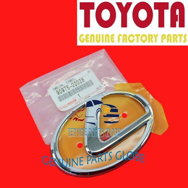 Lexus Sc430 SC 430 Black Chrome Logo 2002-2005 Front Grille Emblem ...