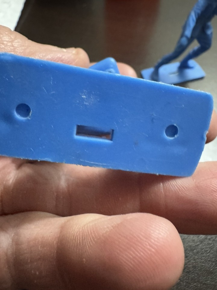 Vintage Lot Of 3 1960s Remco Hamilton's Invaders Blue Soldier Playset ...