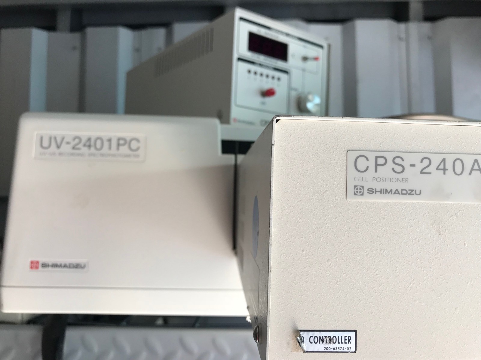 Shimadzu 2401 UV/Vis spectrophotometer with kinetics package, inc CPS Controller | eBay