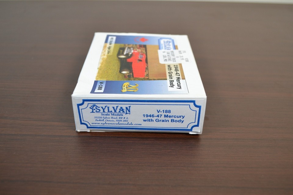 HO 1/87 Sylvan Scale Models #V-188 1946-47 Mercury Truck w/ Grain Body ...