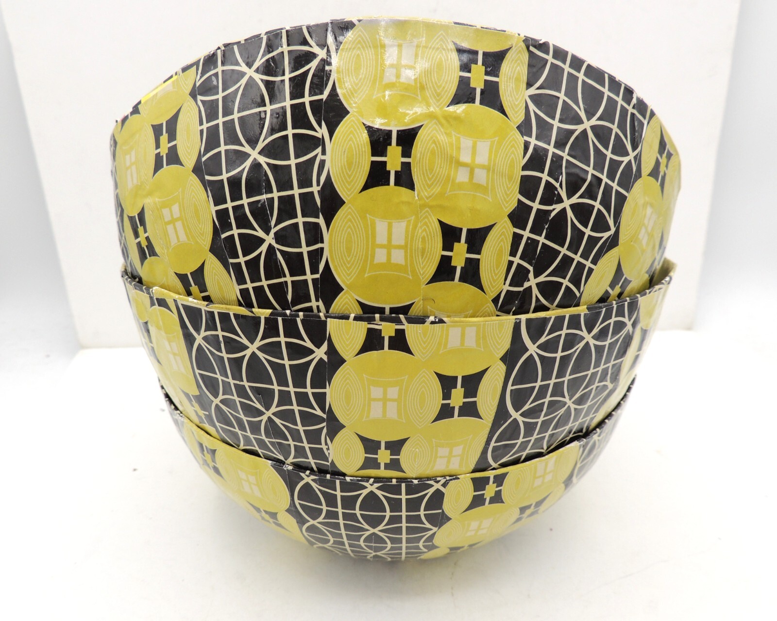 3 Wola Nani Embrace Paper Mache Bowls South Africa Folk Art Signed | eBay