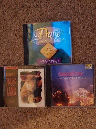 Spiritual Christian Music CD 3 Set Praise Classics Amazing Grace Praise ...