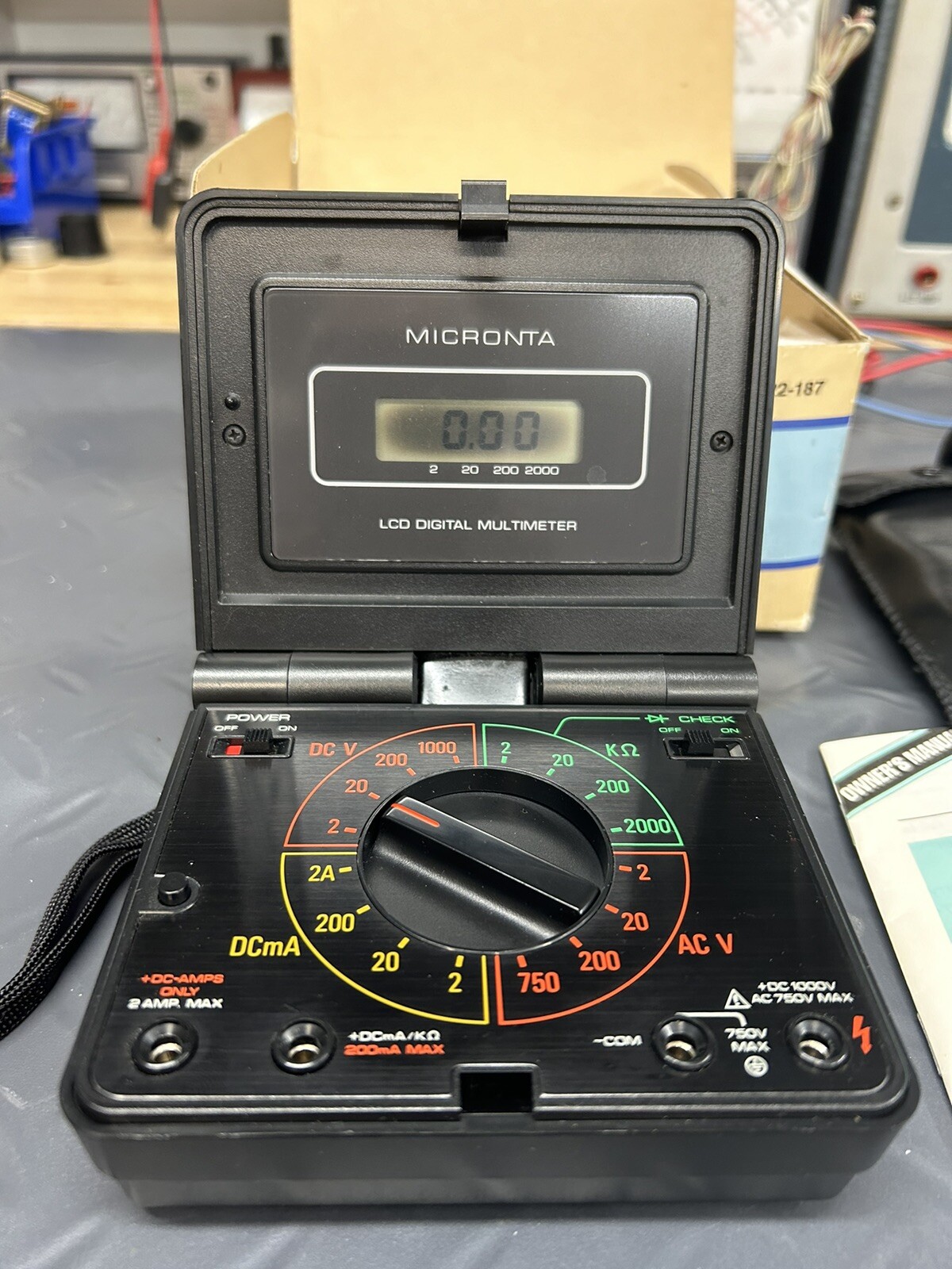 Vintage Micronta 22-187 Digital Folding Multimeter. Tested. Working. | eBay