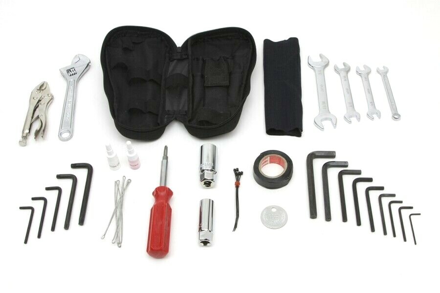 Harley Tool Roll Kit Softail For Tear Drop Tool Box FXST 89 Up V-Twin ...