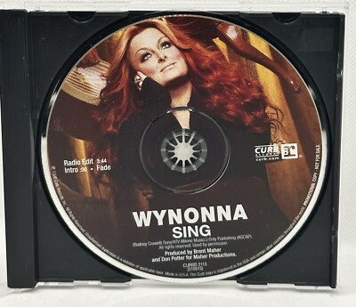 WYNONNA JUDD “SING” PROMO ONLY DJ CD Single Picture Disc 2008 RARE | eBay