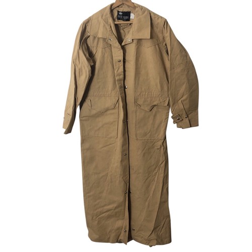 Ghost Riders Mens Western Cowboy Canvas Duster Long Coat Size Small ...