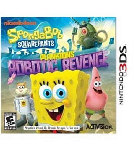 SpongeBob SquarePants: Plankton's Robotic Revenge (Nintendo 3DS, 2013 ...