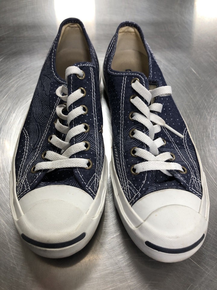 Jack Purcell Converse Low Men’s 7 Denim Indigo Blue | eBay