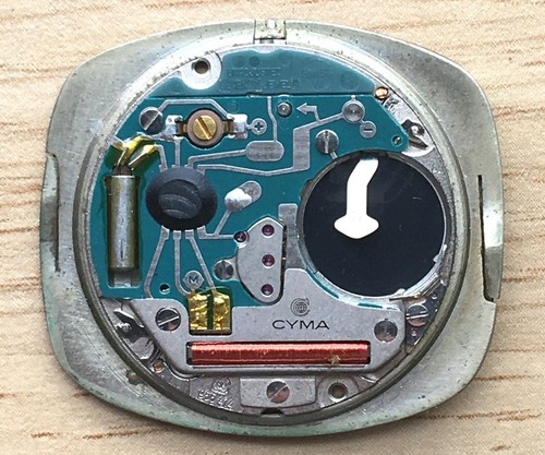 Cyma Cal. 955 414 Not Working For Parts Quartz 26.3Mm X 29.3Mm 955.414 ...