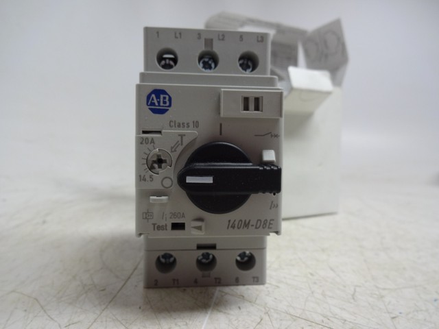 Allen-Bradley 140M-D8E-C20 600V Circuit Breaker for sale online | eBay