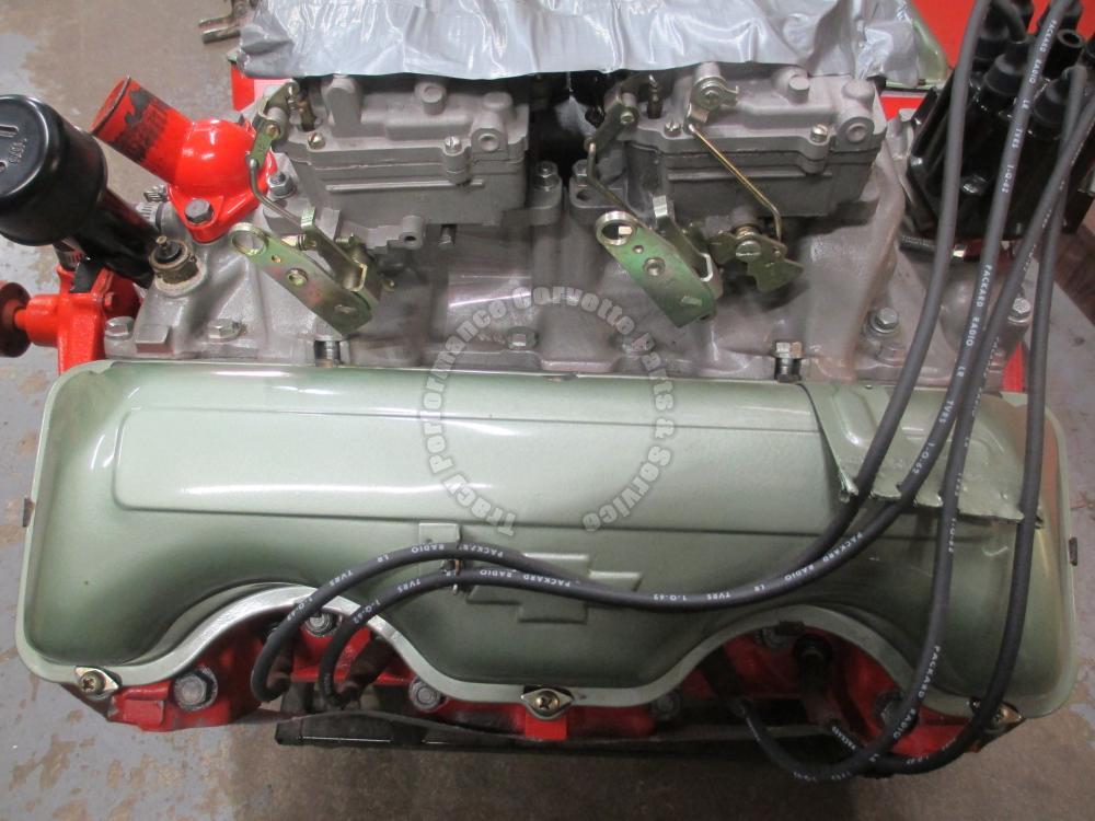 1962 Chevrolet 409 Engine Asy 409HP Rebuilt Intake to Pan with Dual ...