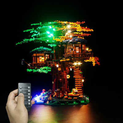 LocoLee LED Light Kit for Lego 21318 Ideas Tree House Light Set Remote ...