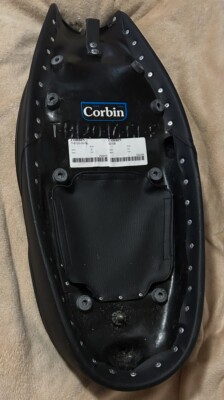 corbin motorcycle seat and oval drivers backrest | eBay