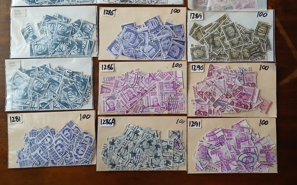 POSTAGE STAMPS, SCOTT NUMBER 1276 - 1291 | eBay