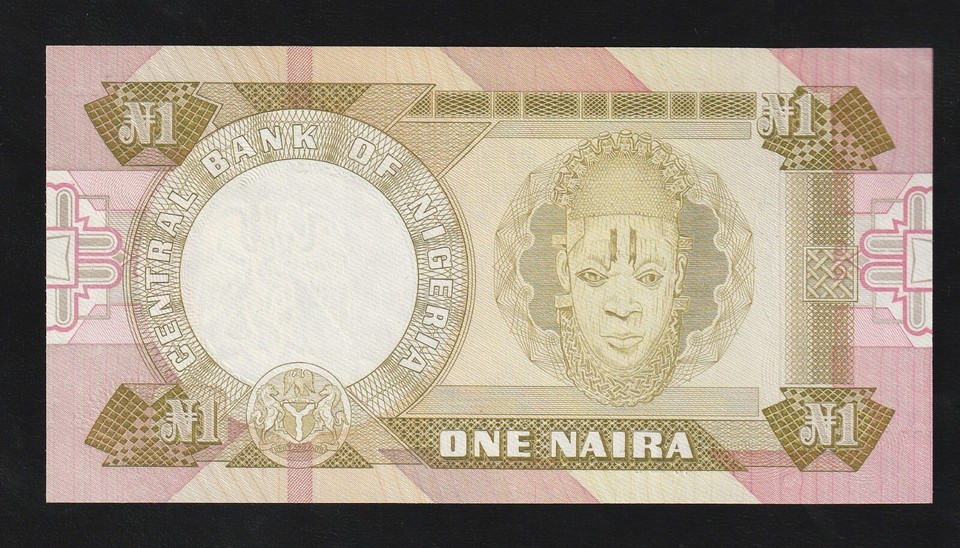Nigeria, 1 Naira, 1984, P-23b, UNC Banknote | eBay