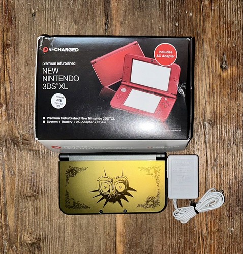 New Nintendo 3DS XL Zelda Majora’s Mask | Top IPS Gamestop Premium ...