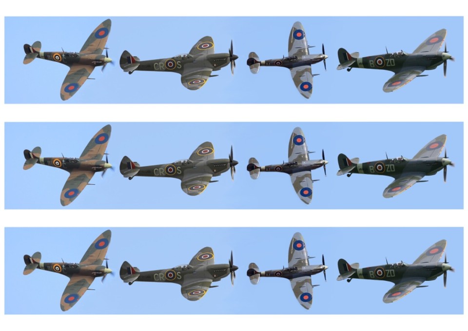 Cake Border Spitfire Aeroplane WWI WWII Edible Decor Icing Sheet Border ...