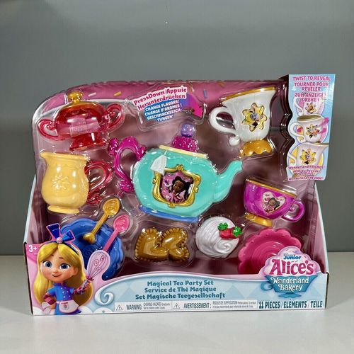 Disney Junior Alice's Wonderland Bakery Magical Tea Party PlaySet,Cups ...