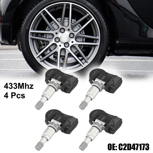 4pcs 433MHz C2D47173 Tire Pressure Sensor for Jaguar I-Pace F-Pace XF ...