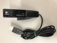 Logitech Wireless Keyboard Mouse USB Mini Receiver C-uak42 831842-0000 ...