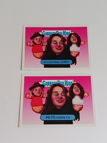2017 Topps Garbage Pail Kids Meat Puppets Cards 3A 3B Battle Of The ...