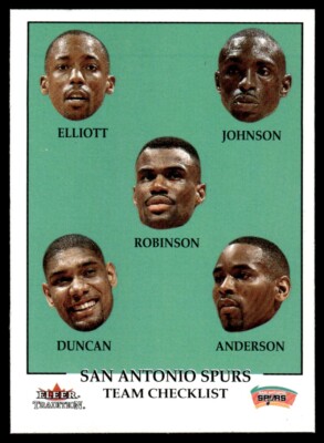2000-01 Fleer Tradition San Antonio Spurs San Antonio Spurs #276 | eBay