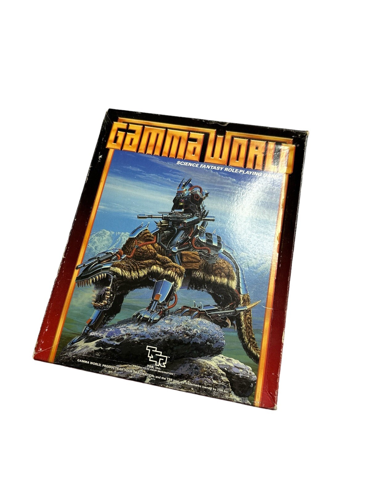 Rare TSR 1986 : GAMMA WORLD Box Set - 3rd Edition #7010 RPG With Extras ...