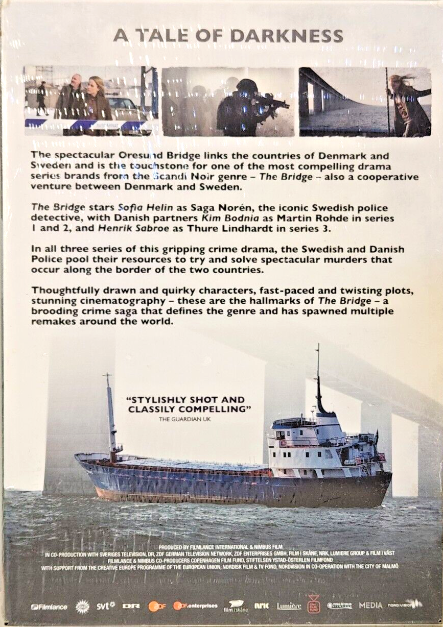 THE BRIDGE: COMPLETE SERIES 1, 2 & 3 - Swedish, Danish/English subs NEW ...